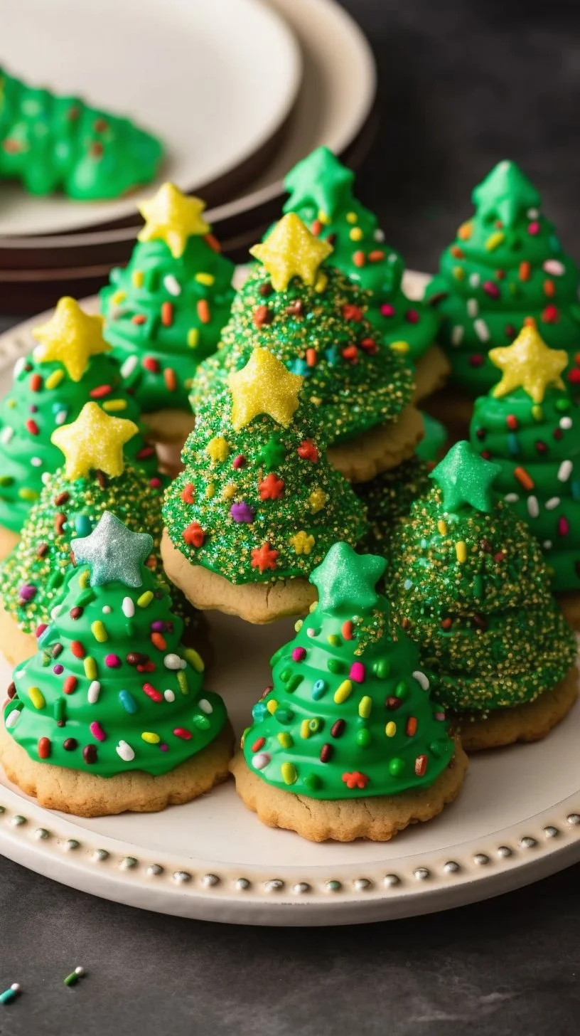 Strawberry Cookie Tree